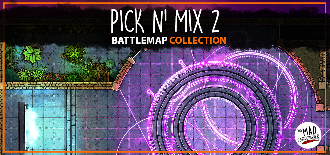 The MAD Cartographer | Pick N Mix 2 | Battlemap Pack | Foundry Virtual ...