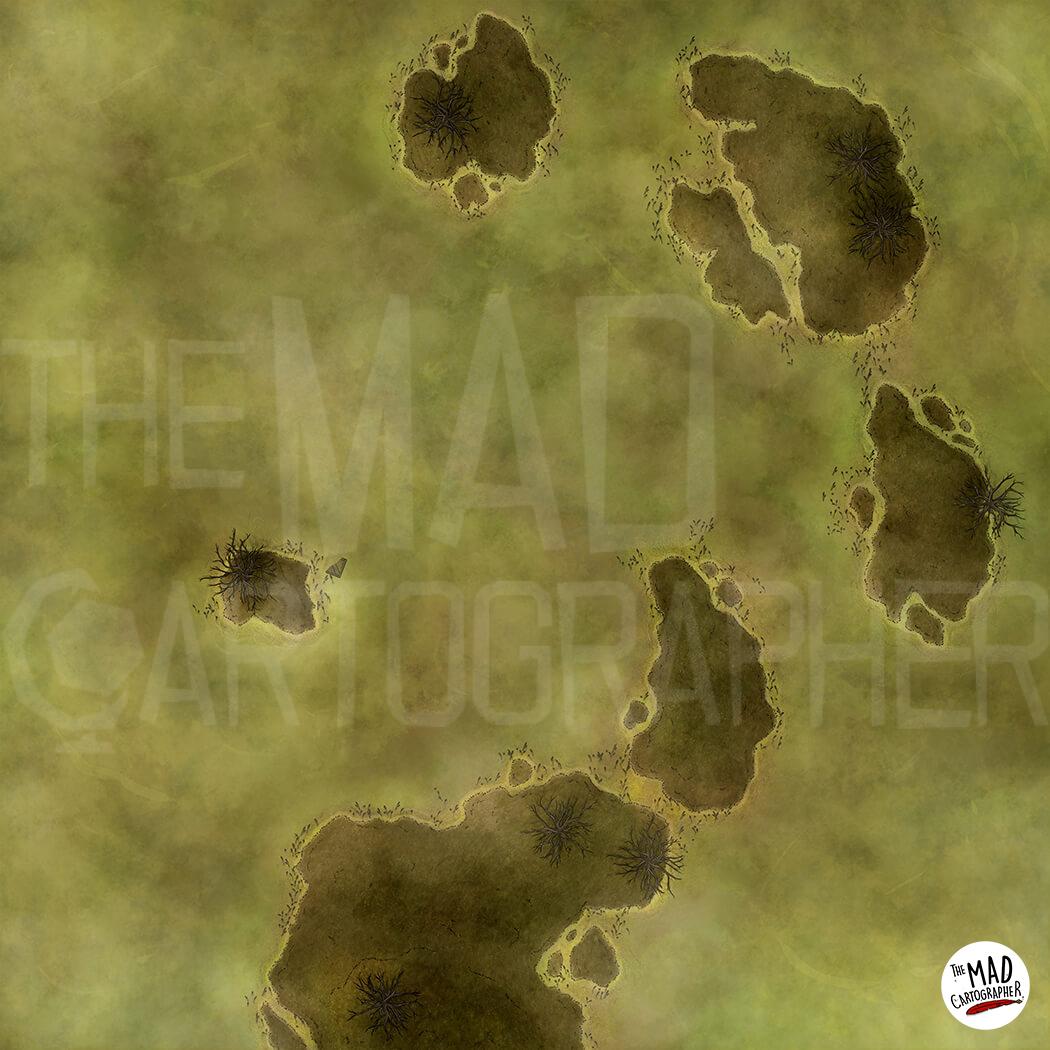 Swamps theme - The MAD Cartographer
