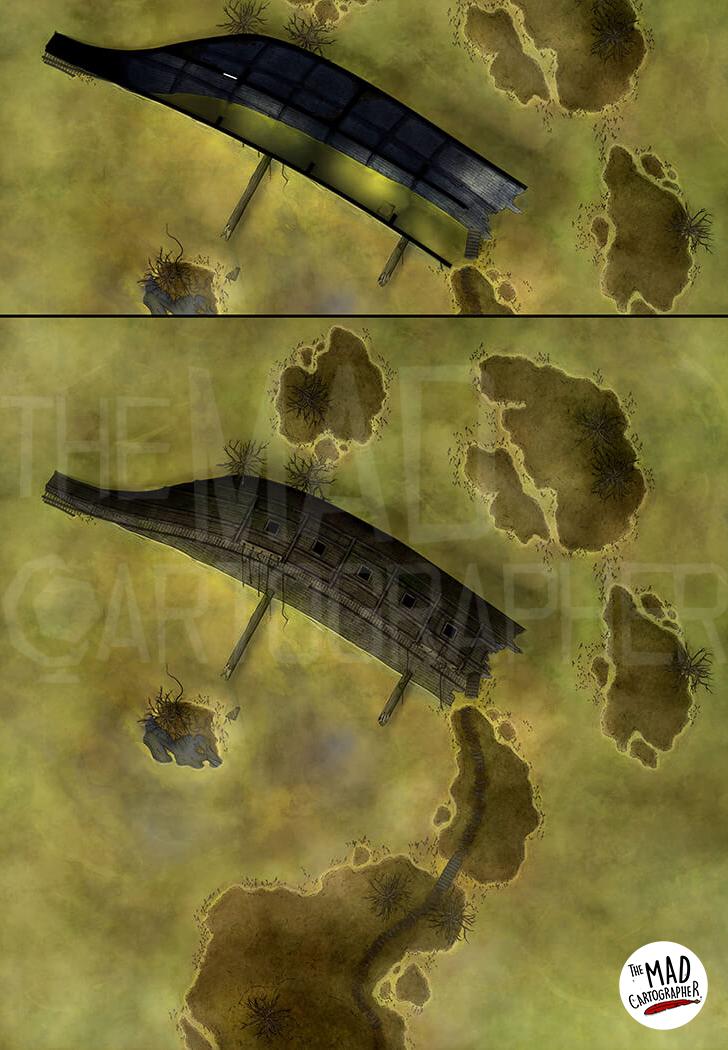 Swamps theme - The MAD Cartographer