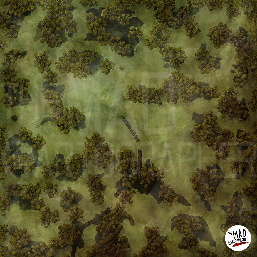 Swamps theme - The MAD Cartographer