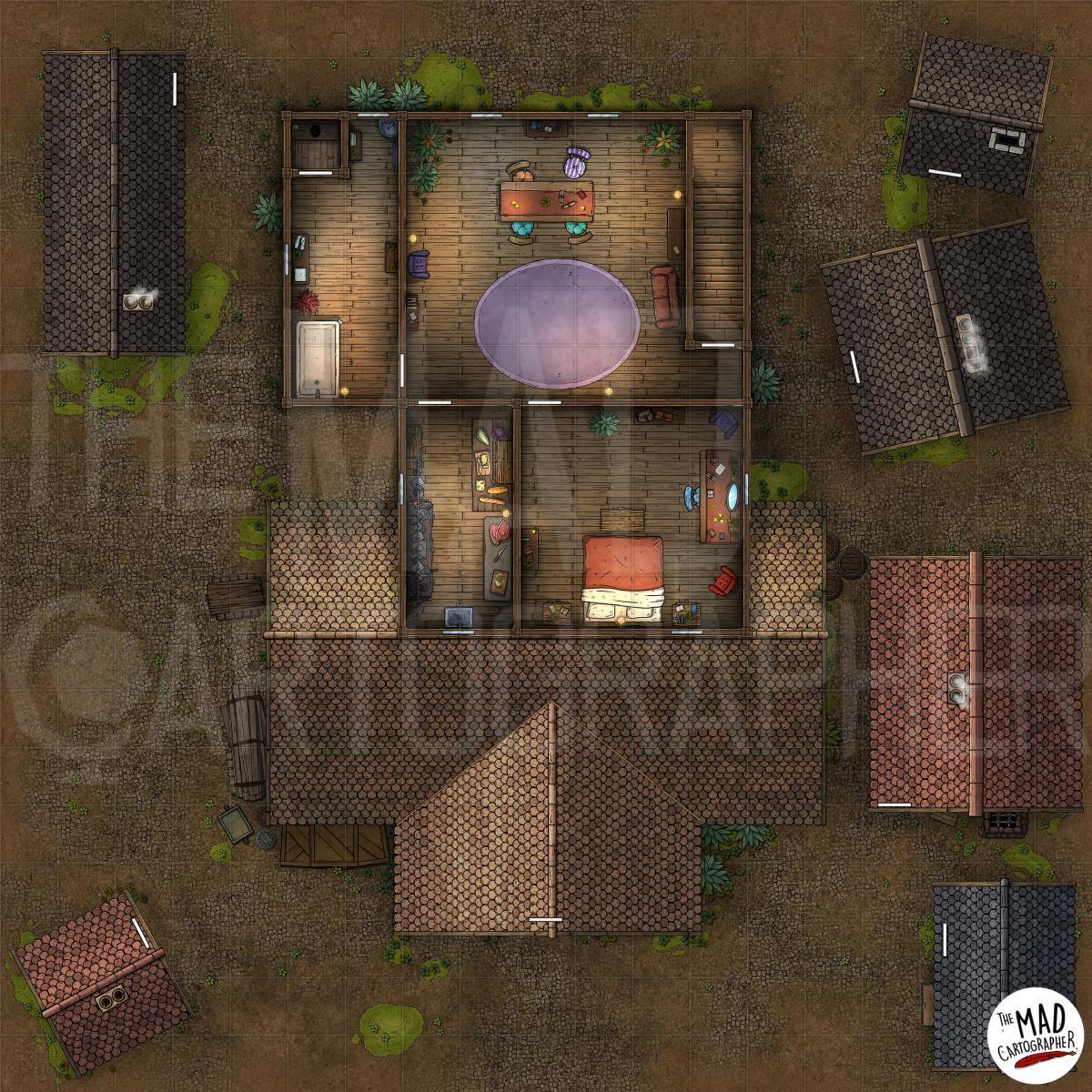 Downtown - Part 1 (Shop Gallery) - The MAD Cartographer