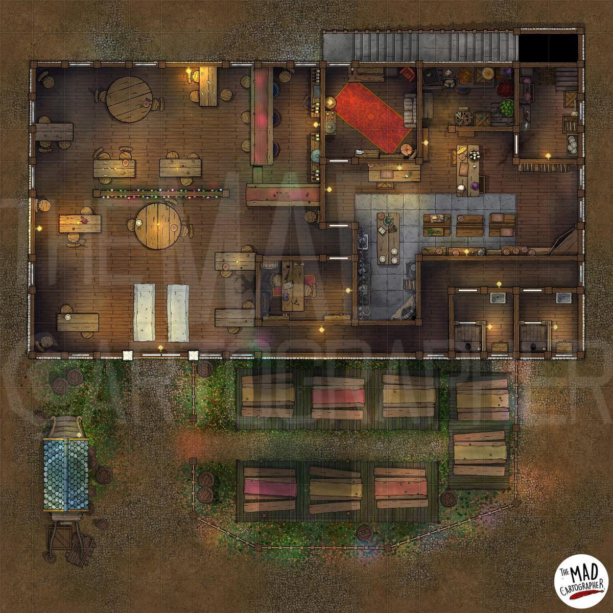 Downtown - Part 2 (Shop Gallery) - The MAD Cartographer