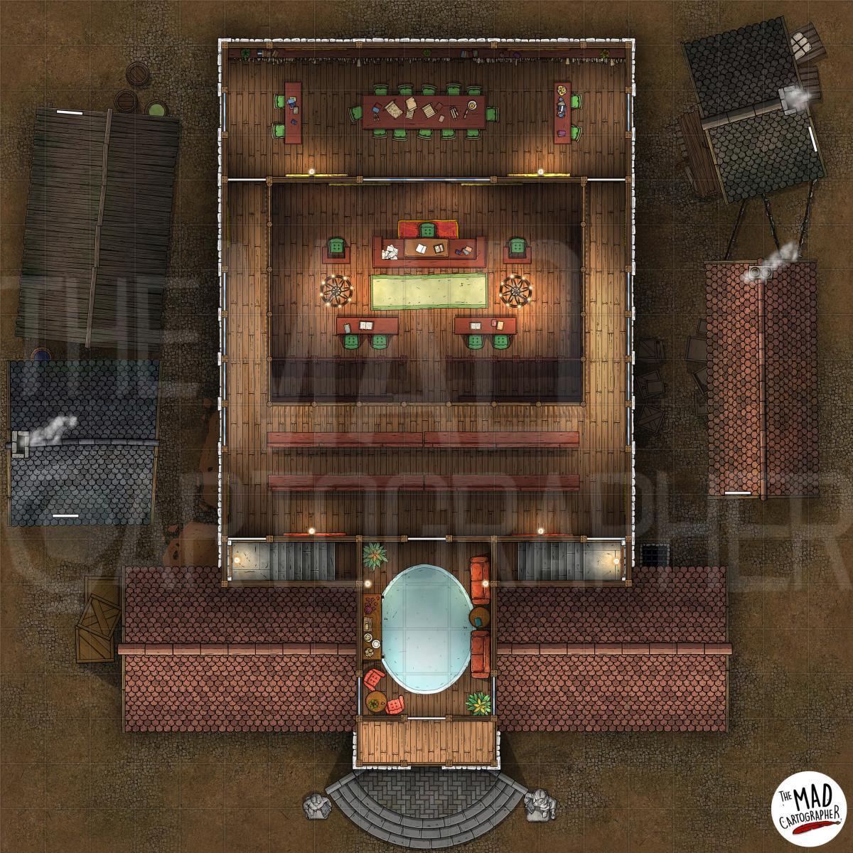 Downtown - Part 1 (Shop Gallery) - The MAD Cartographer